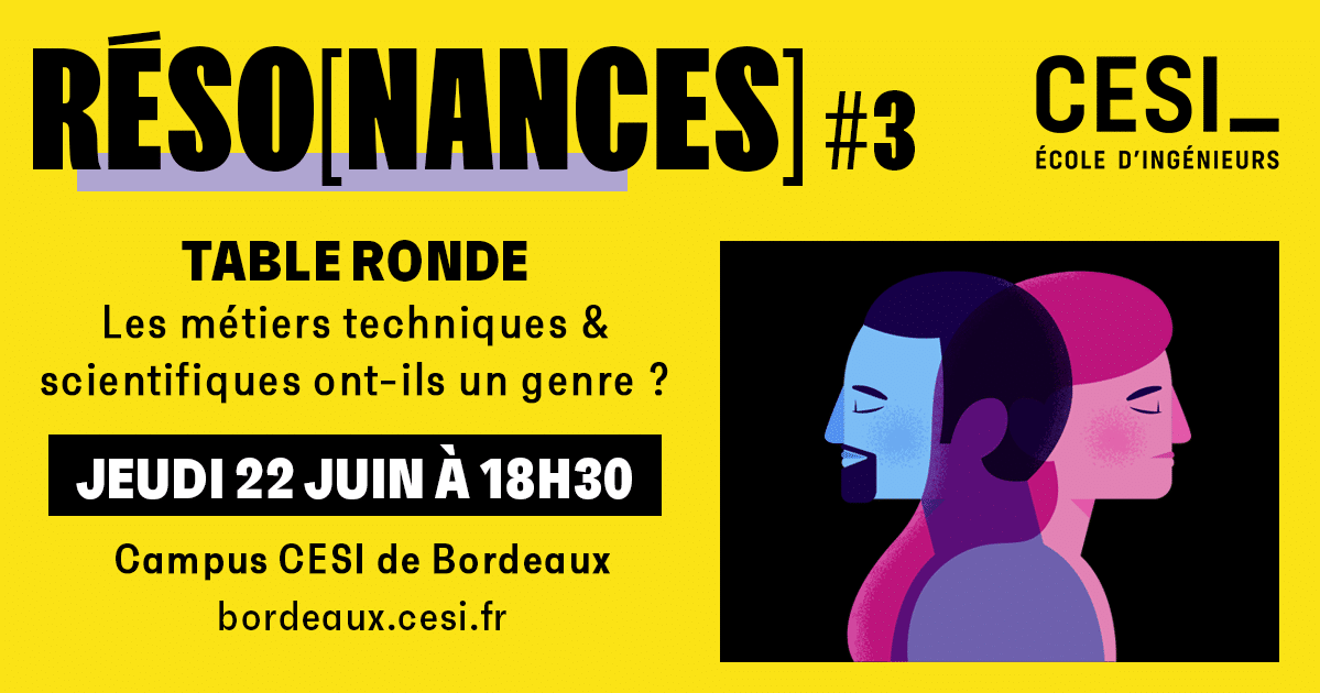 Table ronde sur la mixité des métiers techniques & scientifiques